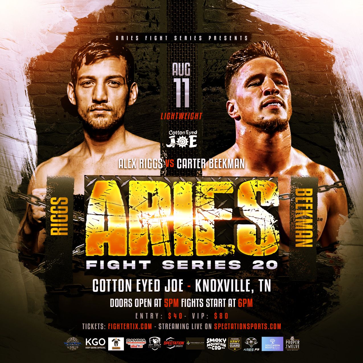 Aries Fight Series 20 - Spectation Sports