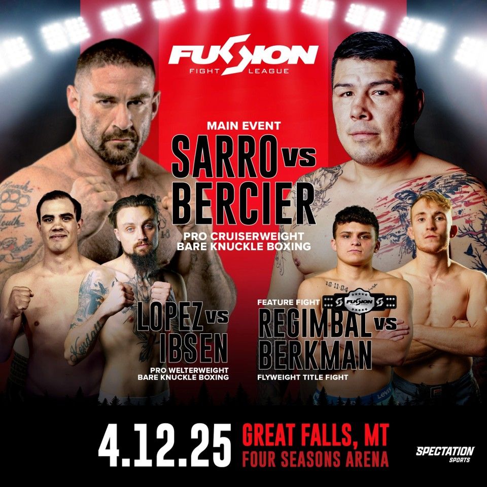 Fusion Fight League: Sarro vs. Bercier - Spectation Sports