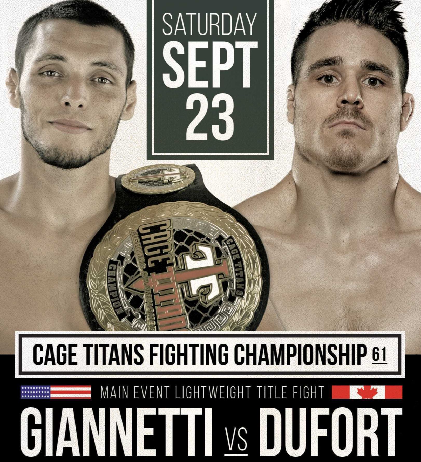 Cage Titans 61 - Spectation Sports